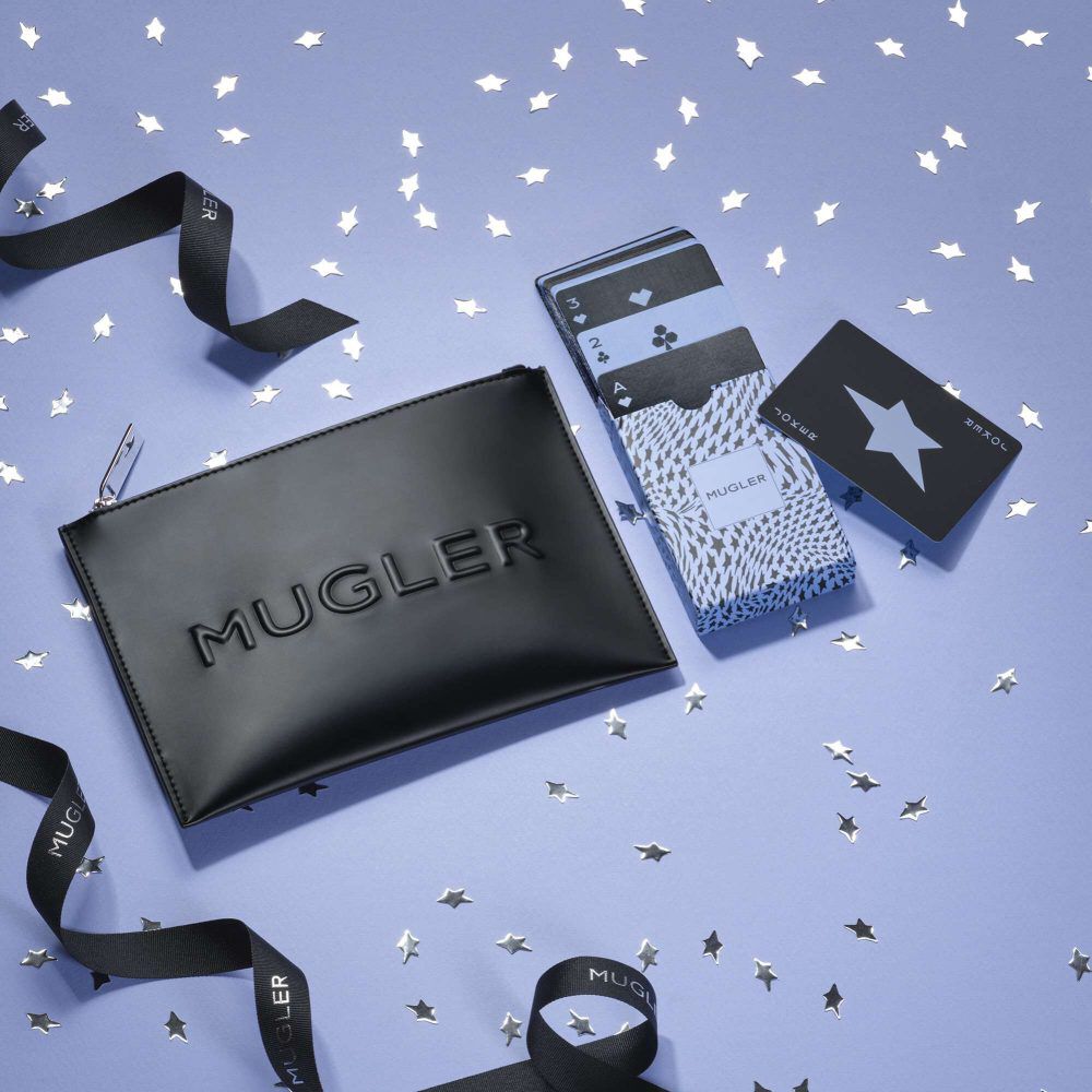 Mugler – Holiday Season limited edition Playing cards & pouch set