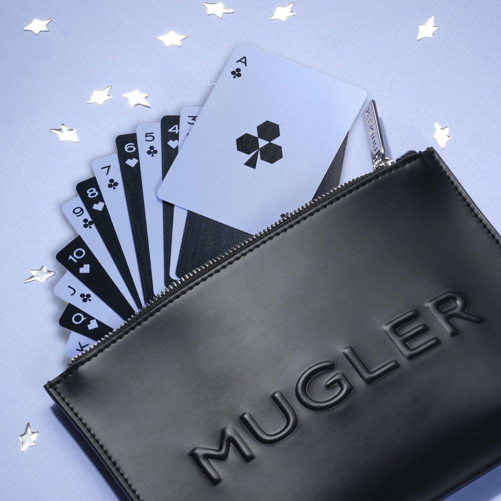 Mugler – Holiday Season limited edition Playing cards & pouch set